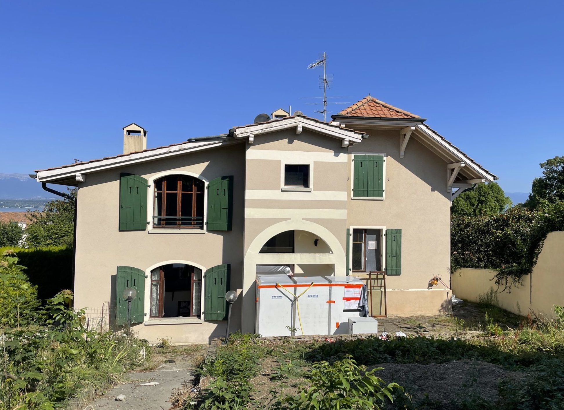 Décontamination complète de la villa - Anières - Route d’Hermance 353 | BERTOLIT